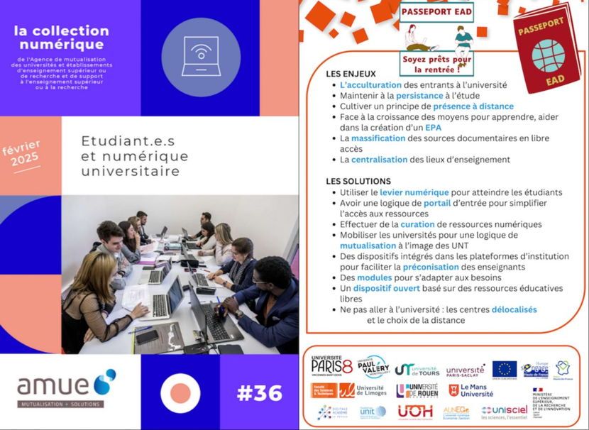 Le Passeport EAD dans la Collection Numérique N36 de l'AMUE - Thot Cursus